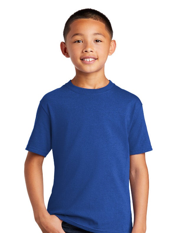 TRUE ROYAL-PORT&COMPANY YOUTH TEE | Vinyl Plus Depot