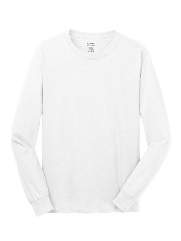 WHITE LONG SLEEVE | Vinyl Plus Depot