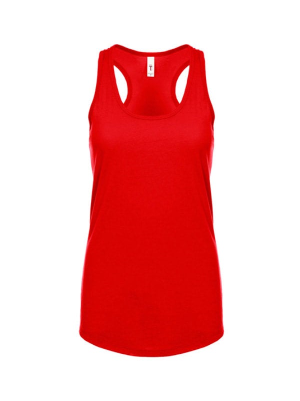 RED - WOMEN'S IDEAL RACERBACK TANK | Vinyl Plus Depot