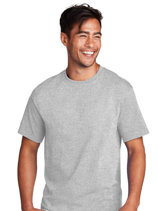 ASH GREY-CORE COTTON TEE | Vinyl Plus Depot