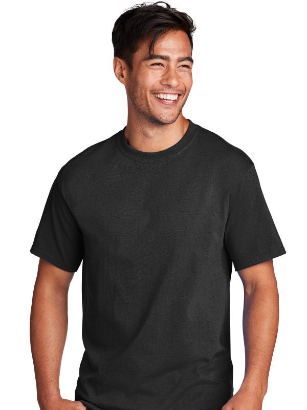 BLACK-CORE COTTON TEE | Vinyl Plus Depot